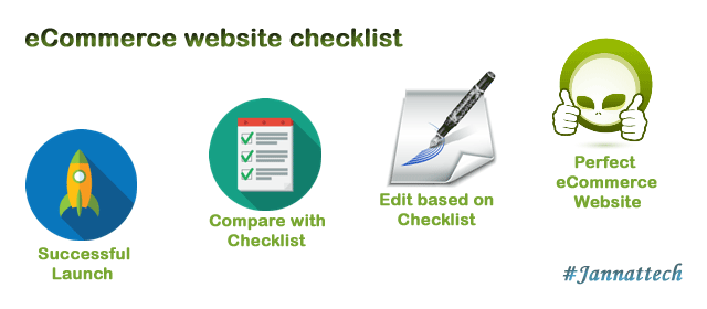 The Ultimate eCommerce Website Checklist you should Follow | Jannat Tech The Ultimate eCommerce Website Checklist you should Follow | Jannat Tech